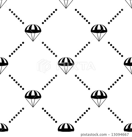 Parachute Vector Seamless Pattern - Stock Illustration [13094667] - PIXTA