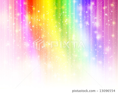 Light rainbow background - Stock Illustration [13096554] - PIXTA