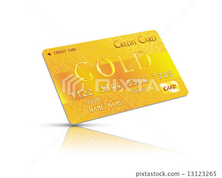 Gold Card - Stock Illustration [13123265] - PIXTA
