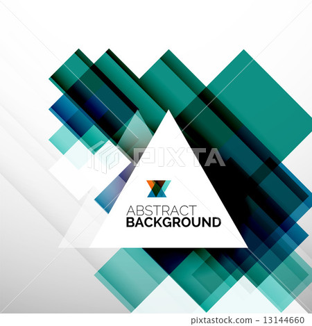 Square shape abstract layouts, business template - Stock Illustration ...