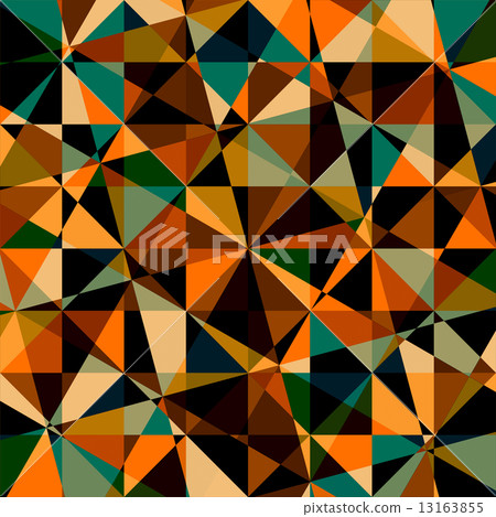 abstract squares and triangle background in... - Stock Illustration ...