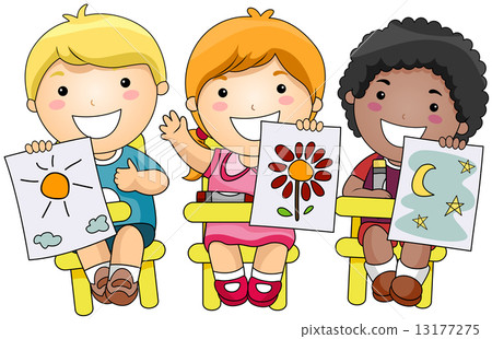 Children Art - Stock Illustration [13177275] - PIXTA
