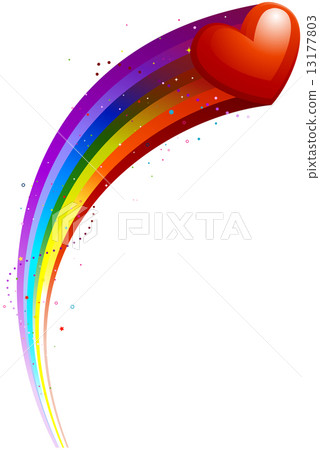 Heart Trail - Stock Illustration [13177803] - PIXTA