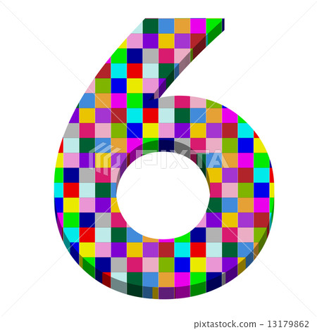 6 Number check - Stock Illustration [13179862] - PIXTA