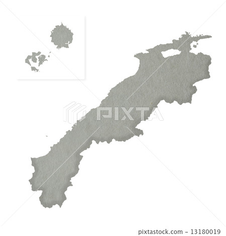 Shimane Prefecture Map - Stock Illustration [13180019] - PIXTA