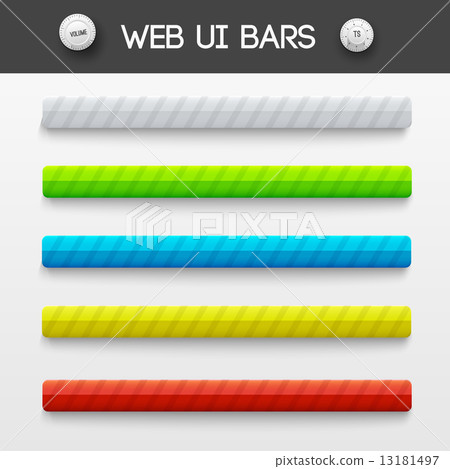 web interface ui elements. Vector illustration - Stock Illustration ...