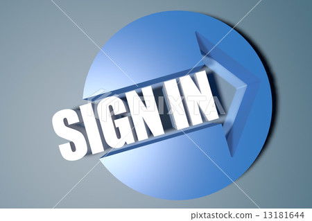 Sign in - Stock Illustration [13181644] - PIXTA