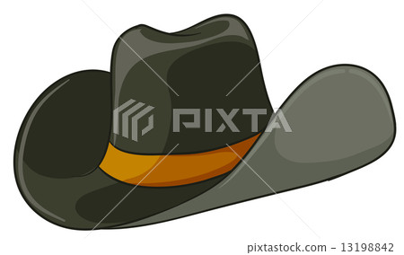 A grey hat - Stock Illustration [13198842] - PIXTA