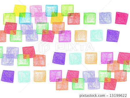 Rectangle colored pencil pencils - Stock Illustration [13199622] - PIXTA