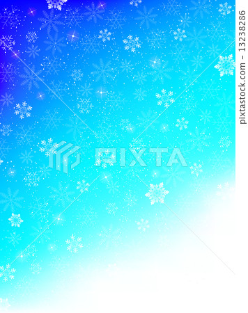 Snow Christmas Background - Stock Illustration [13238286] - PIXTA