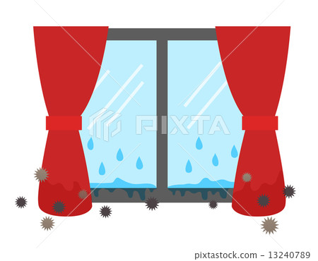 Window condensation - Stock Illustration [13240789] - PIXTA