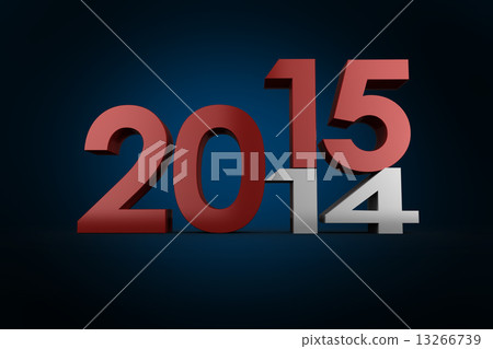 Composite image of 2014 and 2015 - Stock Illustration [13266739] - PIXTA