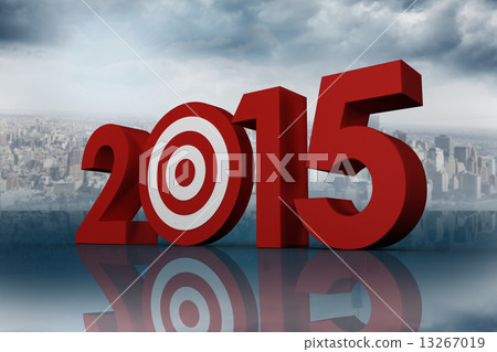 Composite image of 2015 - Stock Illustration [13267019] - PIXTA