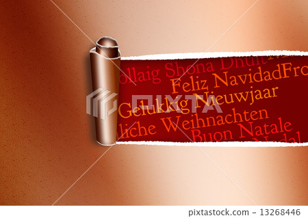 Composite image of rip in gold paper - Stock Illustration [13268446 ...