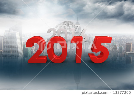 Composite image of 2015 red - Stock Illustration [13277200] - PIXTA