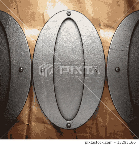metal and paper background - Stock Illustration [13283160] - PIXTA
