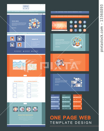 page, website, object - Stock Illustration [13368893] - PIXTA