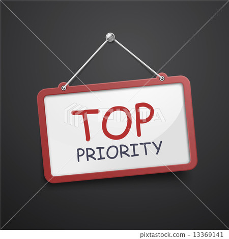 priority, sign, top - Stock Illustration [13369141] - PIXTA