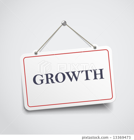growth, sign, hang - Stock Illustration [13369473] - PIXTA