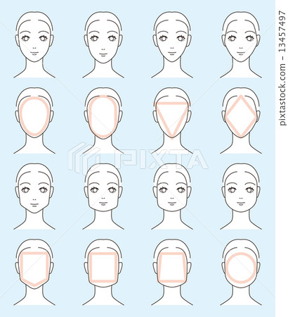 Female Head Shape Reference