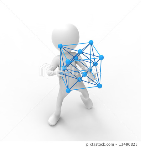 Crystal structure of gold - Stock Illustration [13490823] - PIXTA