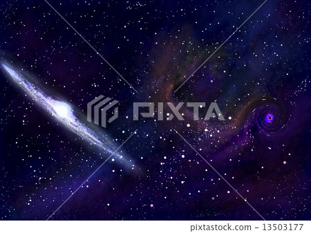 Space distortion - Stock Illustration [13503177] - PIXTA