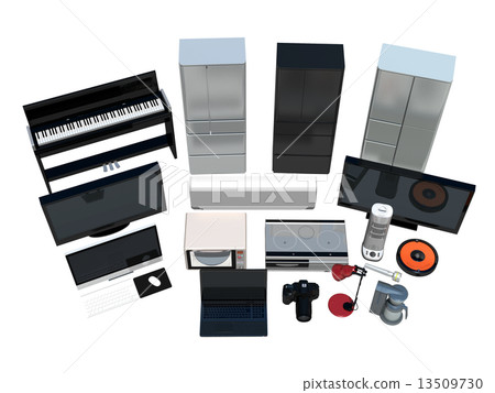 Consumer electronics - Stock Illustration [13509730] - PIXTA