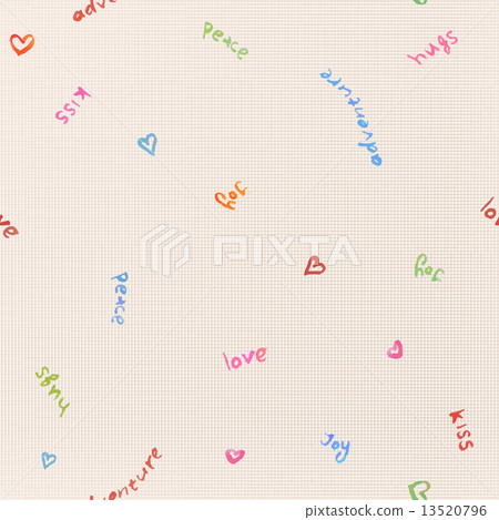 Seamless subtle watercolor doodle pattern - Stock Illustration ...