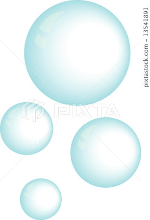 Light blue bubble - Stock Illustration [13541891] - PIXTA