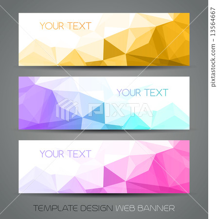 Vector abstract geometric background with triangle - Stock Illustration ...