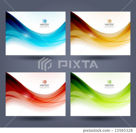 Abstract color template background. - Stock Illustration [13565326] - PIXTA