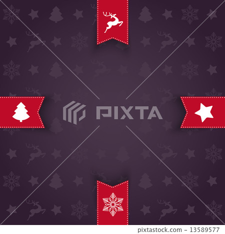 Christmas Greeting Card 4 Flags - Stock Illustration [13589577] - PIXTA