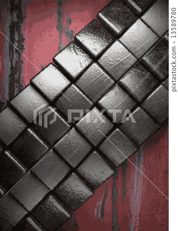 Old metal background-插圖素材 [13589780] - PIXTA圖庫