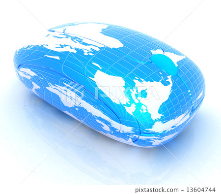 Globe Earth Mouse-插圖素材 [13604744] - PIXTA圖庫