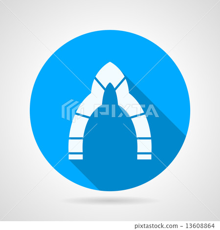Flat round vector icon for arch - Stock Illustration [13608864] - PIXTA
