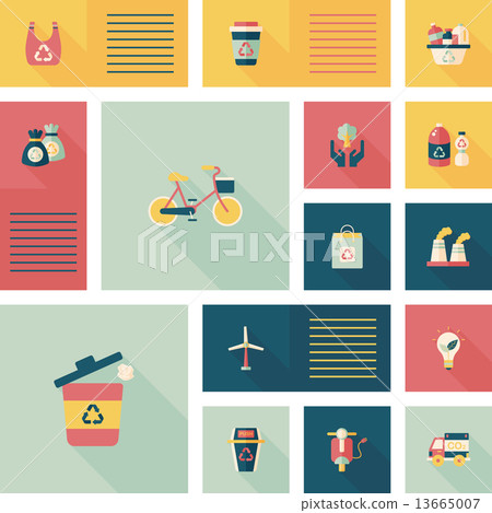 Environmental protection concept flat ui... - Stock Illustration ...