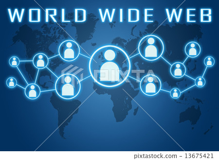 World Wide Web - Stock Illustration [13675421] - PIXTA