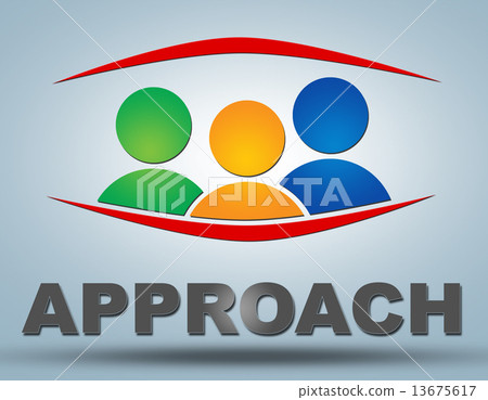 Approach - Stock Illustration [13675617] - PIXTA