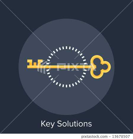 Key solutions - Stock Illustration [13678507] - PIXTA