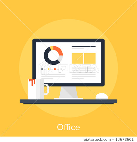Office - Stock Illustration [13678601] - PIXTA