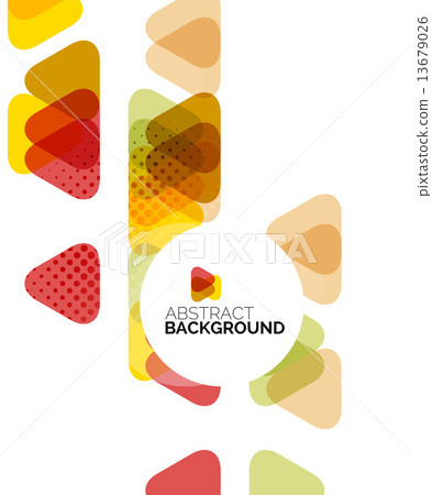 Triangle geometric concept - Stock Illustration [13679026] - PIXTA