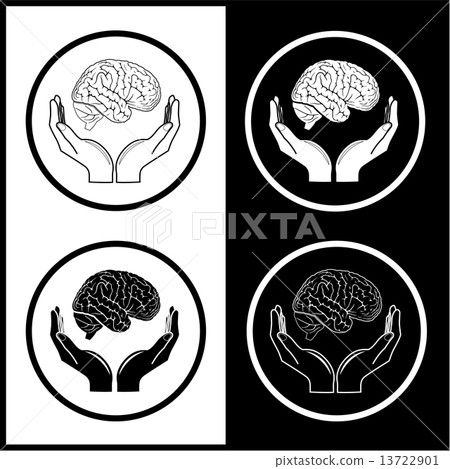 Protection of brain - Stock Illustration [13722901] - PIXTA