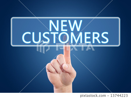 New Customers - Stock Illustration [13744223] - PIXTA