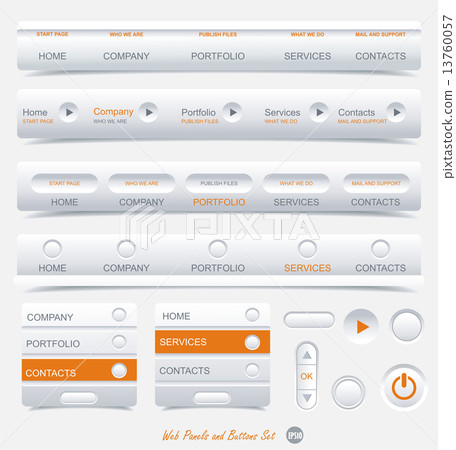 Web Design Frame Vector - Stock Illustration [13760057] - PIXTA