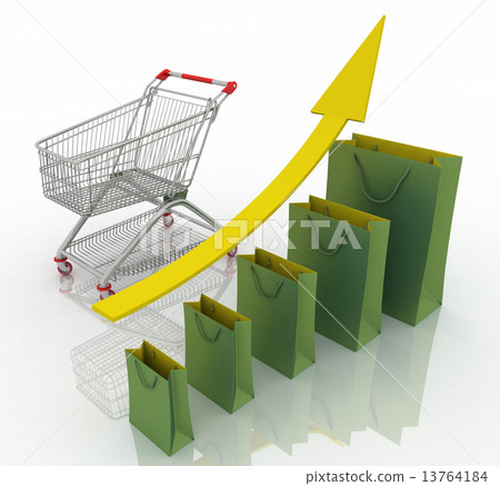 Sales growth chart - Stock Illustration [13764184] - PIXTA