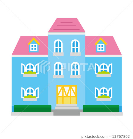 A mansion house - Stock Illustration [13767802] - PIXTA