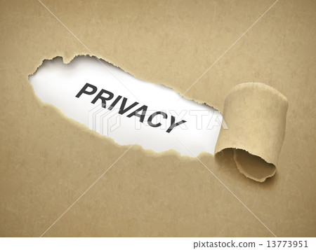 paper, privacy, scroll - Stock Illustration [13773951] - PIXTA