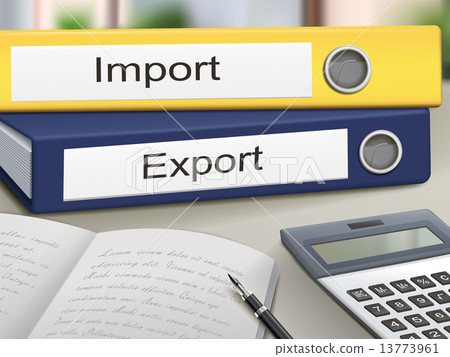 export, import, office - Stock Illustration [13773961] - PIXTA