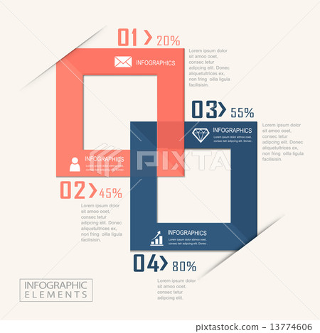 infographics, cover, vector - Stock Illustration [13774606] - PIXTA