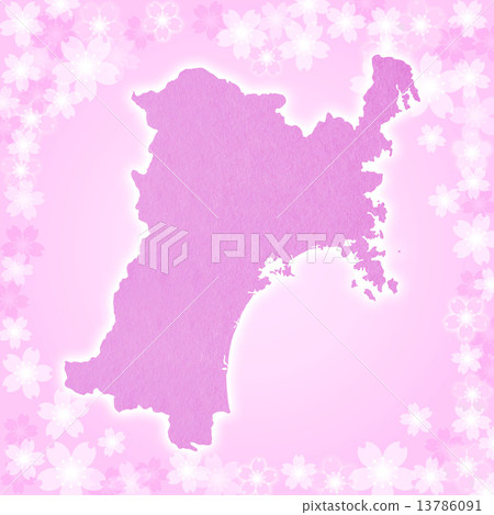 Miyagi Prefecture Map - Stock Illustration [13786091] - PIXTA